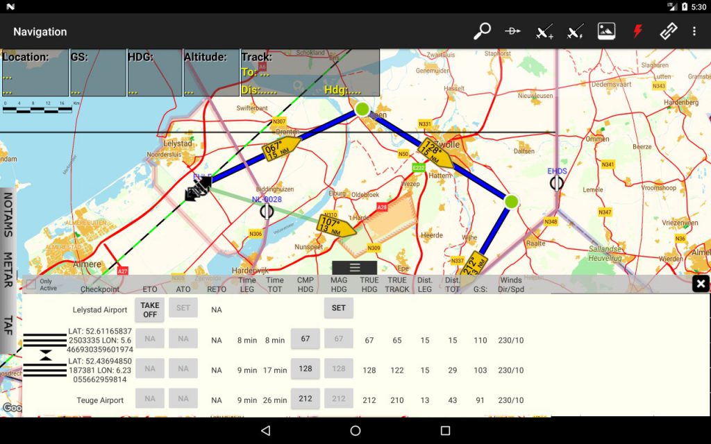 Route – Mobile Aviation Tools